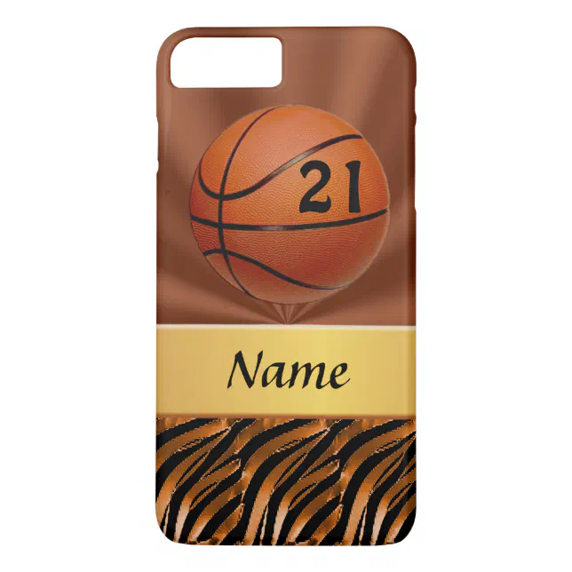 Personalized Basketball iPhone 7 PLUS Cases | Zazzle