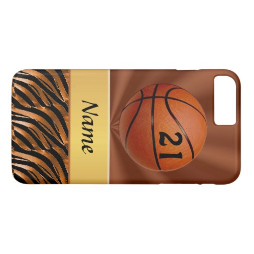 Personalized Basketball iPhone 7 PLUS Cases | Zazzle