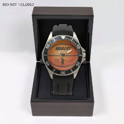Personalized Basketball Men's Wrist Watch | Zazzle