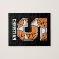 Personalized Basketball Number 5 Jigsaw Puzzle | Zazzle