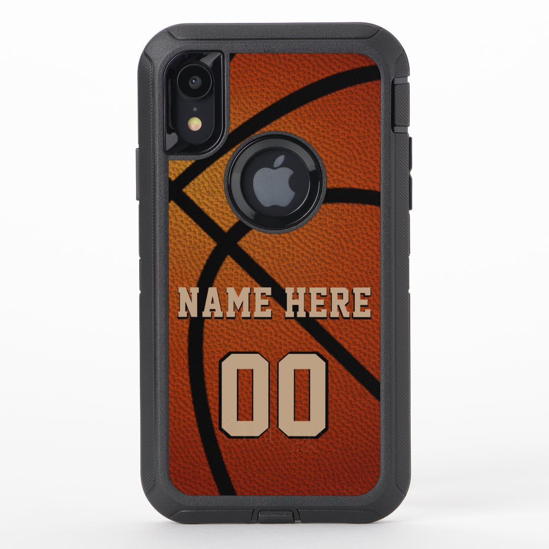 Personalized Basketball Phone Cases, OTTERBOX OtterBox iPhone Case | Zazzle