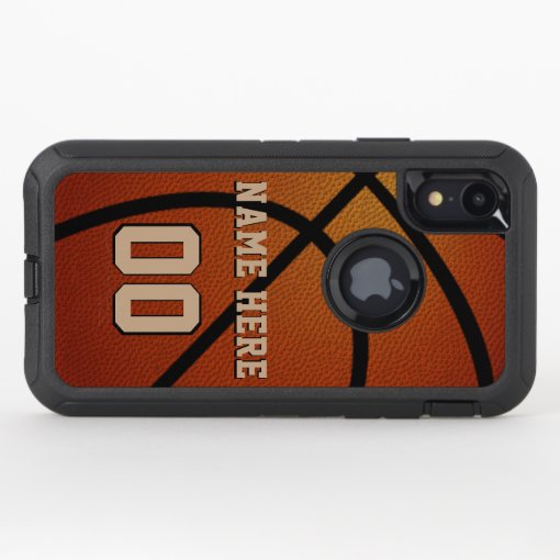 Personalized Basketball Phone Cases, OTTERBOX Otterbox iPhone Case | Zazzle