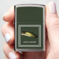 Personalized Bass Fish Zippo Lighter | Zazzle