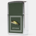 Personalized Bass Fish Zippo Lighter | Zazzle