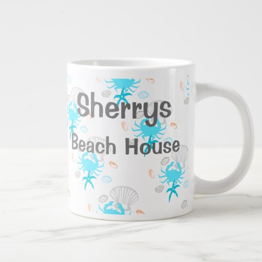 Personalized Beach House Coffee Mug | Zazzle