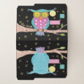 Personalized beautiful owl teacher file folders | Zazzle