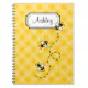 Personalized Bee School Office Notebook Gift | Zazzle