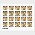Personalized Beer Bottle Sudsy Mug Brewing Bar Square Sticker | Zazzle