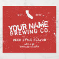 Personalized Beer Label Stickers | Zazzle