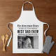 Personalized Best Dad Ever Newspaper Photo Apron | Zazzle