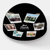 Personalized Best Friends 6 Photo Custom Collage Paperweight | Zazzle