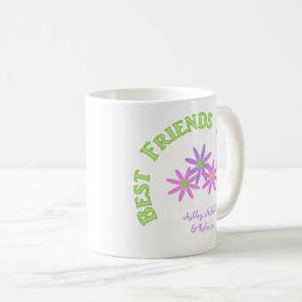 Personalized Best Friends Forever Mug | Zazzle