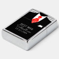 Personalized Best Man Suit and Red Tie Zippo Lighter | Zazzle