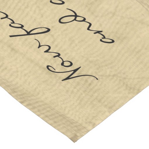 Personalized Bible Verse Table Runner | Zazzle