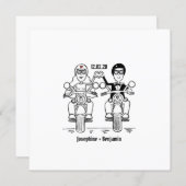 Personalized Biker Motorcycle Wedding Invitation | Zazzle