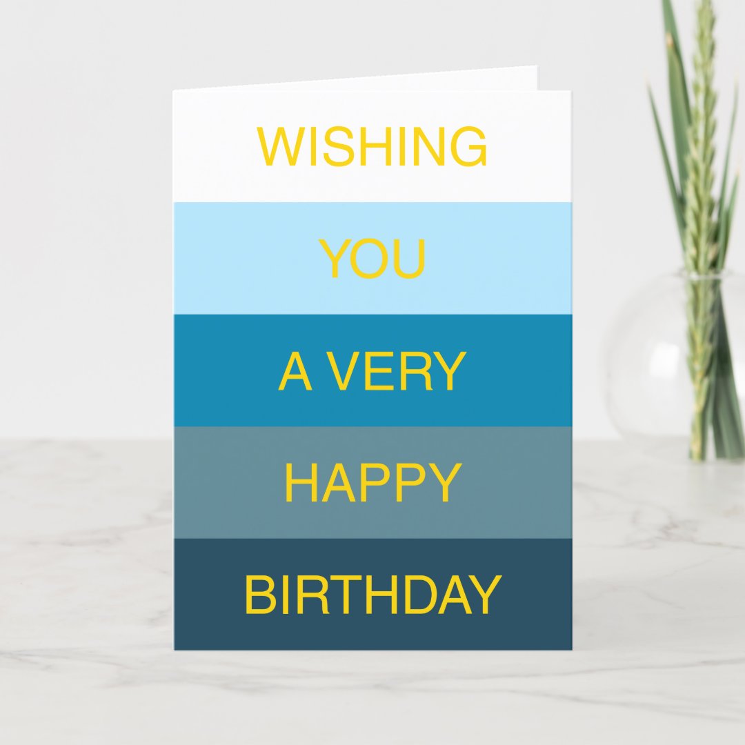 Personalized birthday card | Zazzle