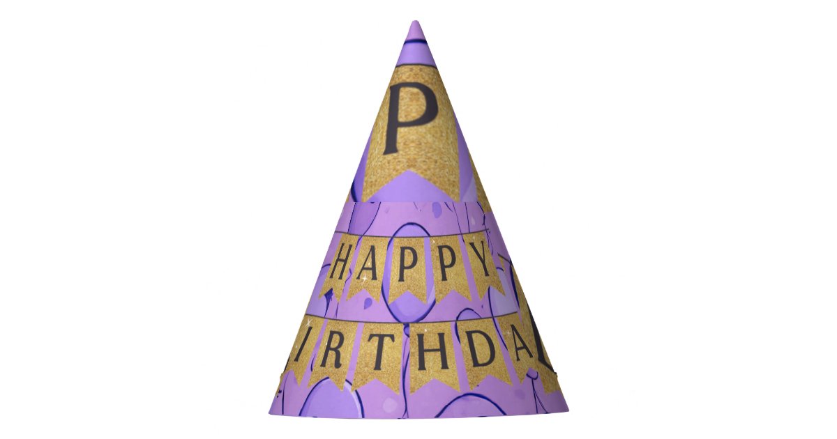 Personalized Birthday Party Hat | Zazzle