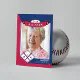 Personalized Birthday Photo & Stats Baseball Card | Zazzle