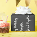 Personalized Birthday Wrapping Paper | Zazzle