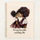 Personalized Black Mom and Daughter (5) Planner | Zazzle