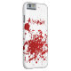 Personalized Blood Spatter Design Case-Mate iPhone Case | Zazzle