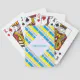Personalized Blue Name Ukraine Flag Tiled Poker Cards | Zazzle