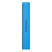 Personalized Blue Ruler | Zazzle