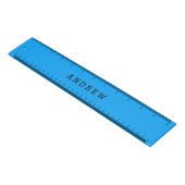 Personalized Blue Ruler | Zazzle