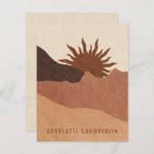 Personalized Boho Note Card | Zazzle