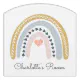 Personalized Boho Watercolor Rainbow Door Sign | Zazzle