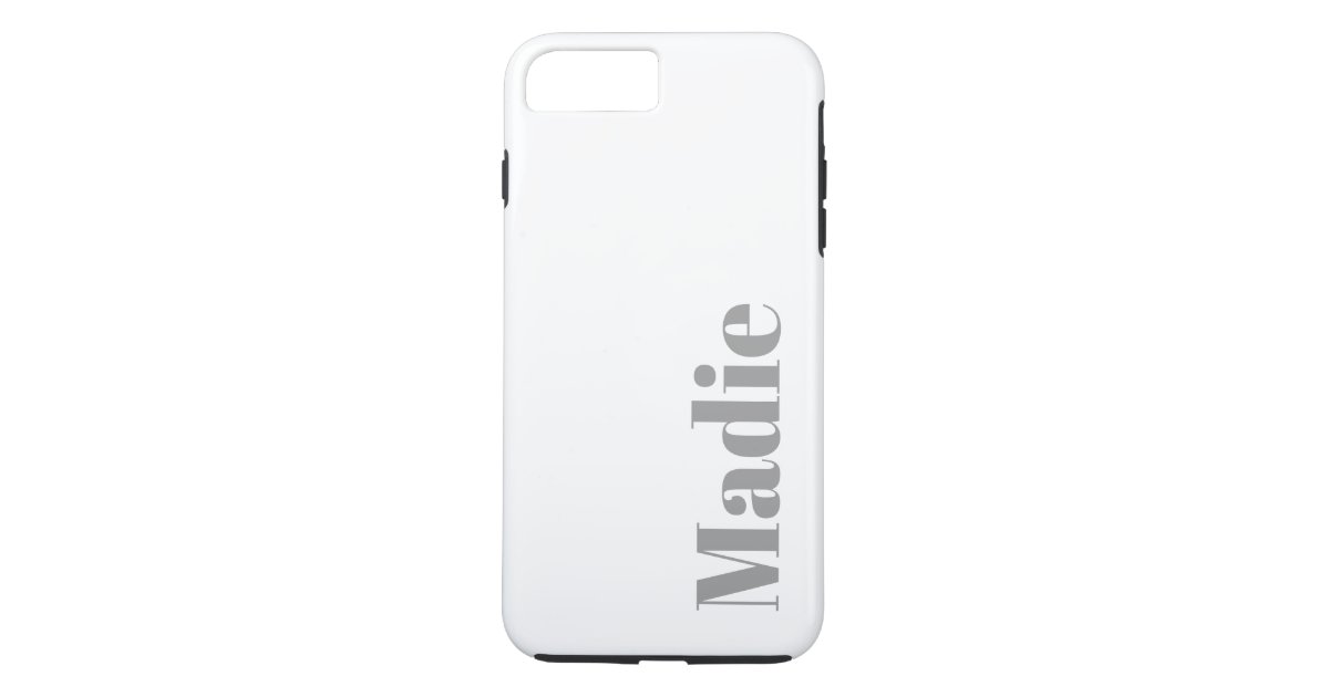 Personalized Bold Name Phone Case | Zazzle