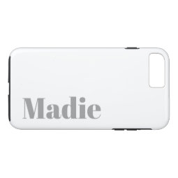 Personalized Bold Name Phone Case | Zazzle