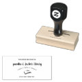 Personalized Book Stamp Read It Love It Return | Zazzle
