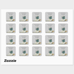 Personalized Bookplate Sticker | Zazzle