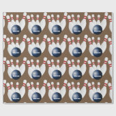 Personalized Bowling Wrapping Paper | Zazzle