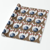 Personalized Bowling Wrapping Paper | Zazzle