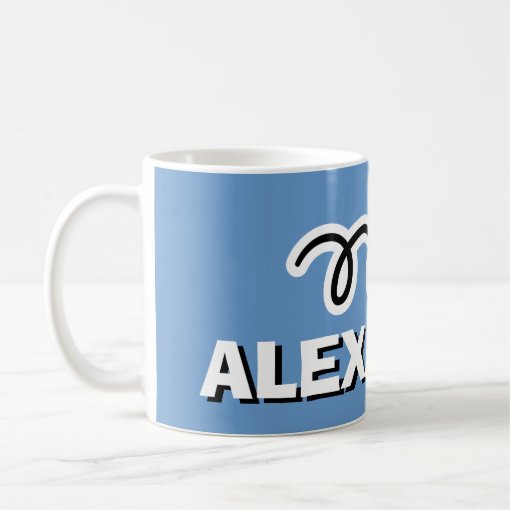 Personalized boys mug with customizable kids name | Zazzle