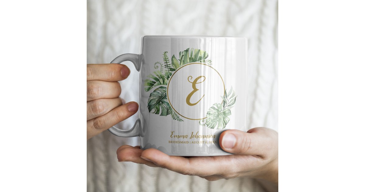 Personalized Bridesmaid Bridal Party Proposal Coffee Mug | Zazzle