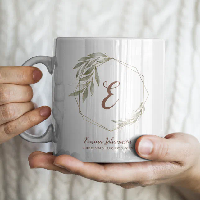 Personalized Bridesmaid Bridal Party Proposal Coffee Mug | Zazzle