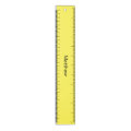 Personalized bright yellow ruler | Zazzle