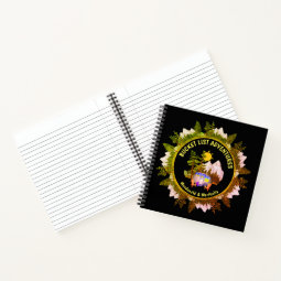 Personalized BUCKET LIST ADVENTURES Notebook | Zazzle