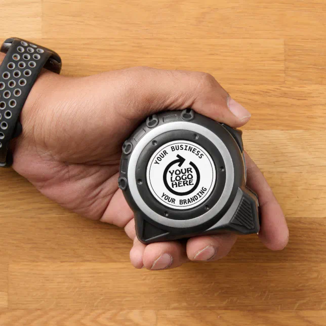 Personalized Business Brand Logo Tape Measure | Zazzle