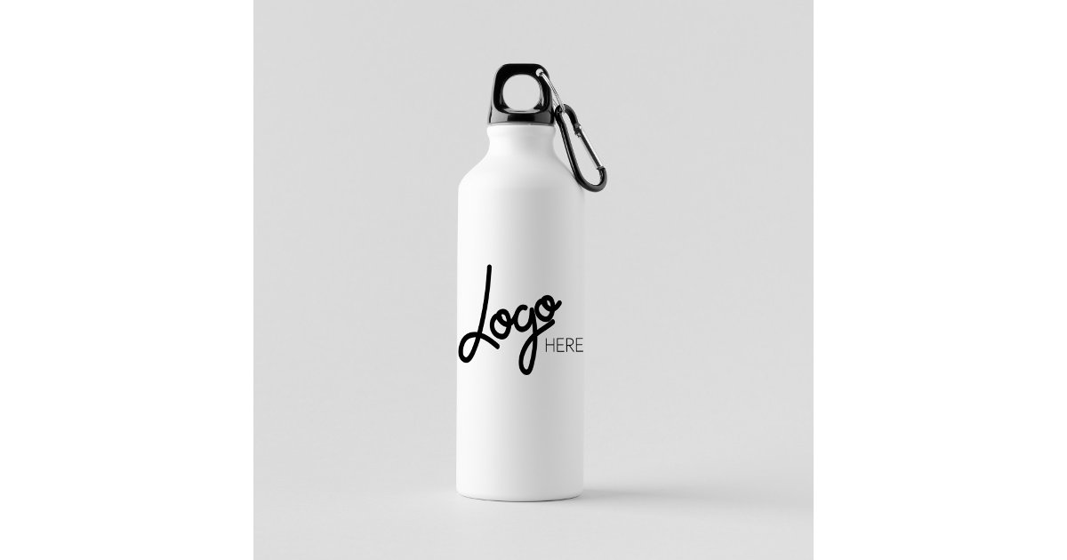 Personalized Business Logo Water Bottle Sticker | Zazzle