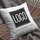 Personalized Business Promotional Logo Throw Pillow | Zazzle