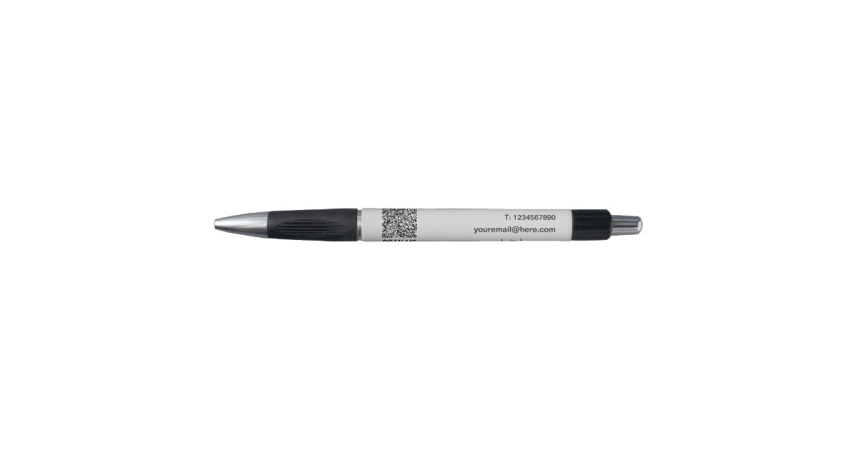 Personalized Business Promotional Pen Your QR Code | Zazzle