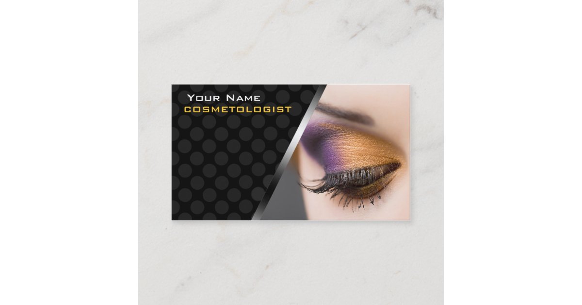Personalized BusinessCards For Cosmetics Business Card | Zazzle
