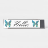 Personalized Butterfly Desk Name Plate | Zazzle