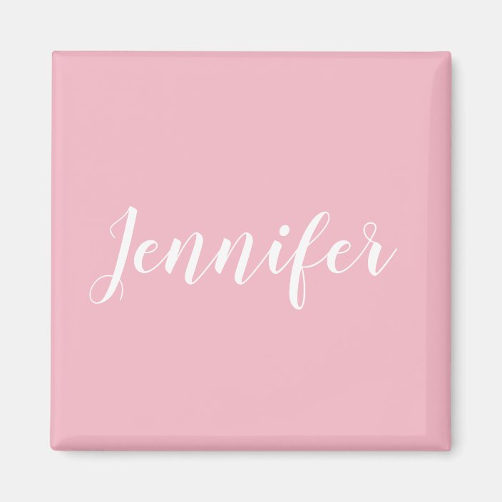 Personalized Calligraphy Jennifer Name Design Magnet | Zazzle.com