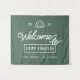 Personalized Camp Bachelorette Party Backdrop | Zazzle