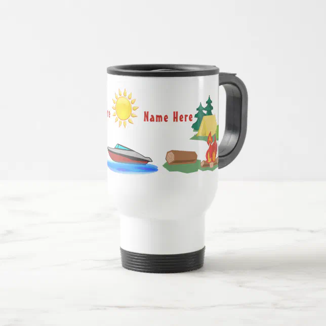 Personalized Camping Gifts, Custom Camping Mugs | Zazzle
